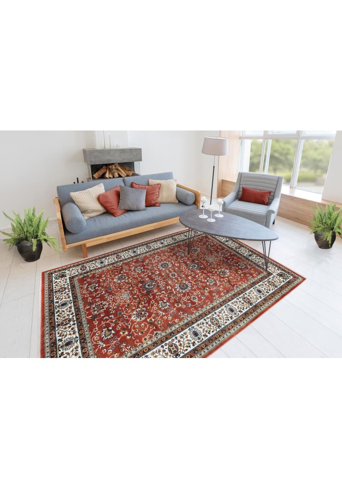 Tapis Oriental Scotland Rouge